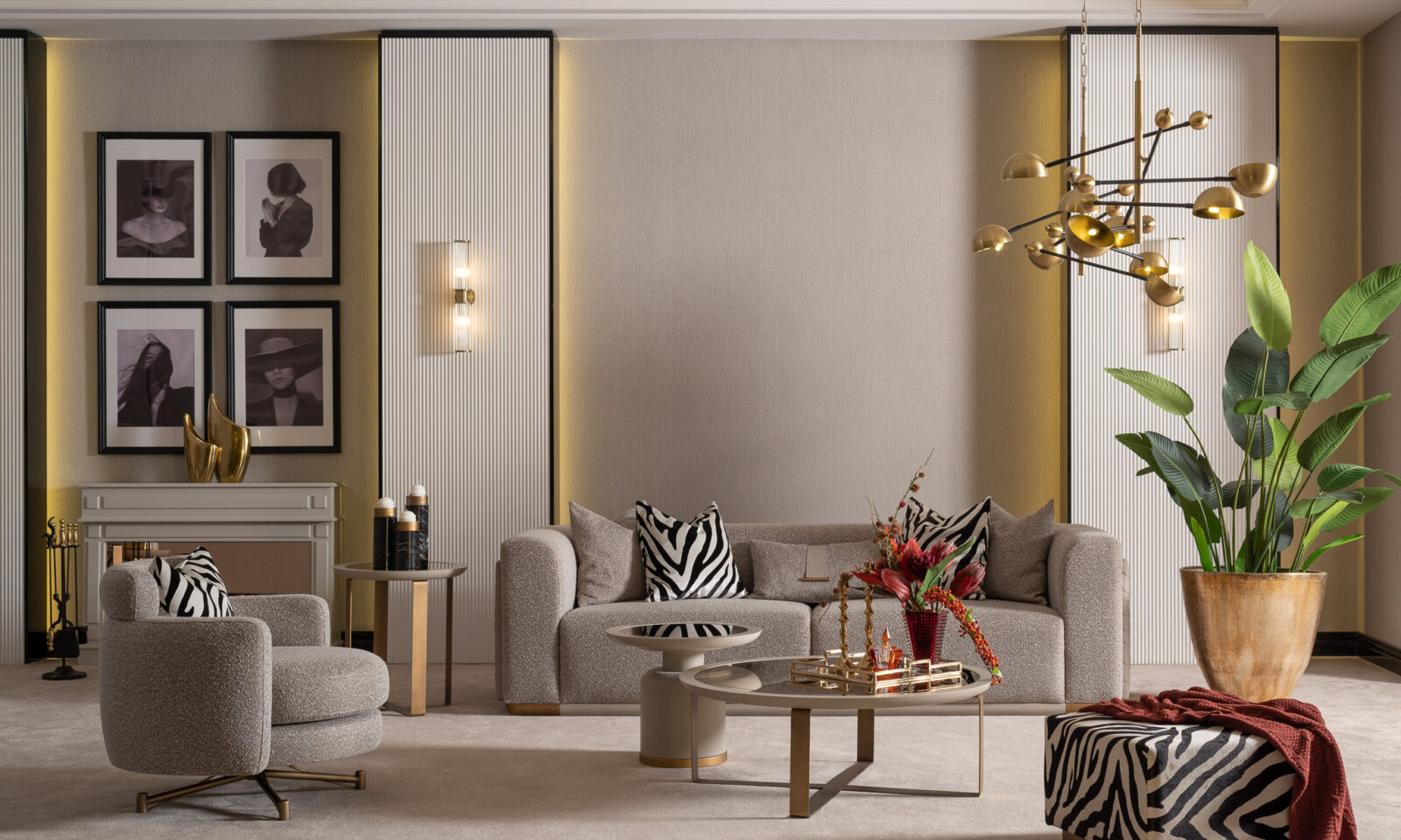 Milano Konsol & Ayna - Gabba