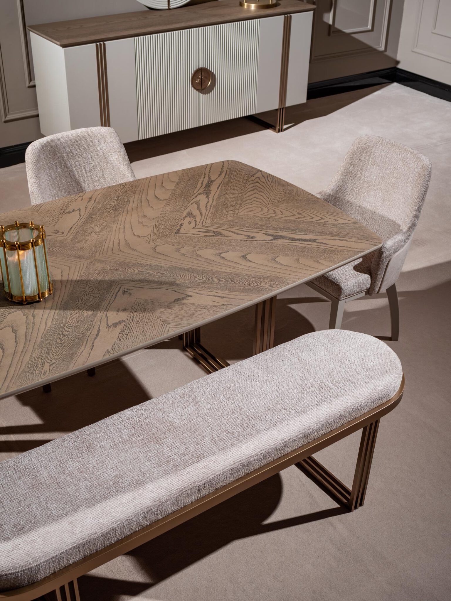 Madrid Krem Yemek Odası - Gabba